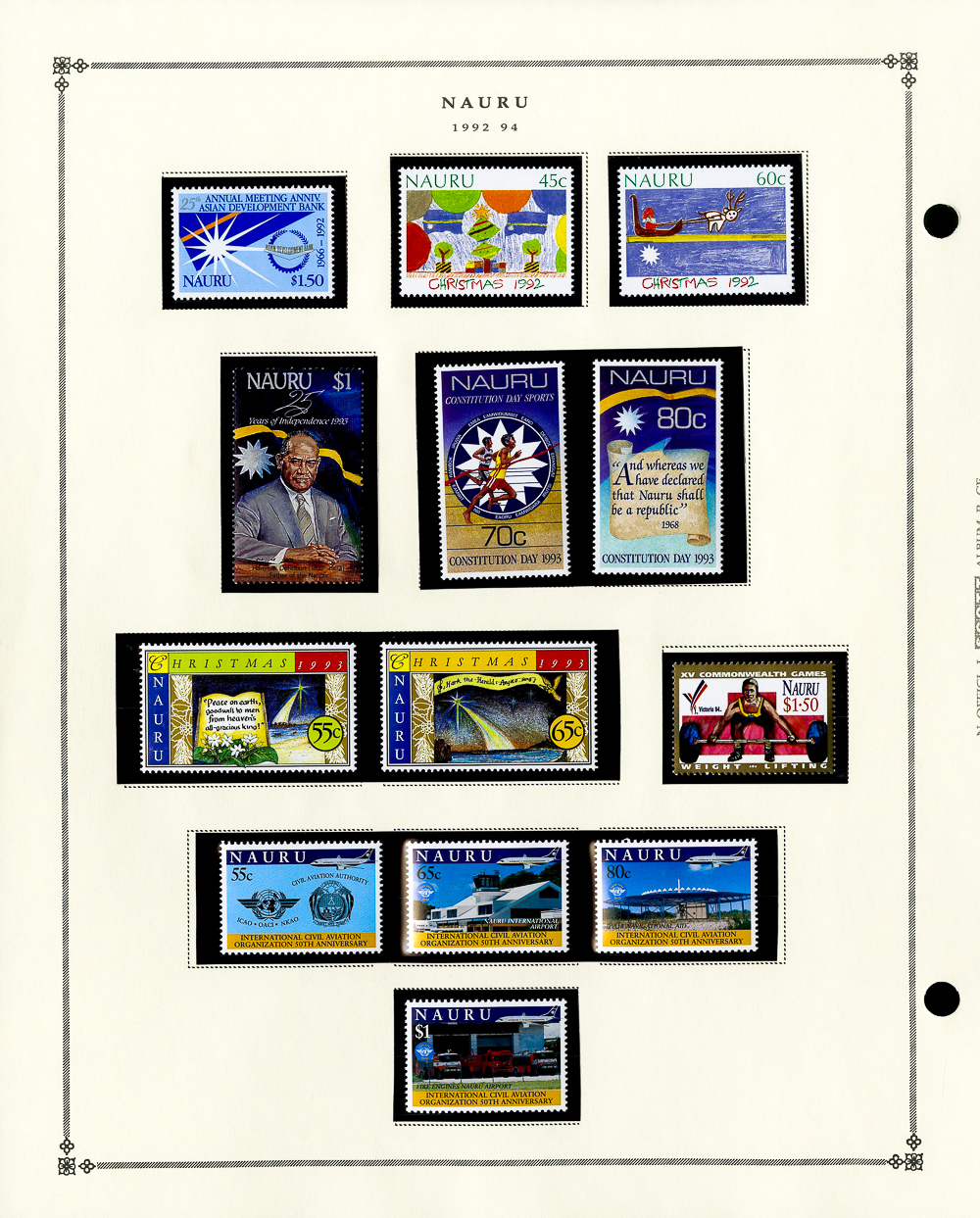 Nauru All-Mint 1960's to 1999 Stamp Collection f/k/a Pleasant Island | eBay